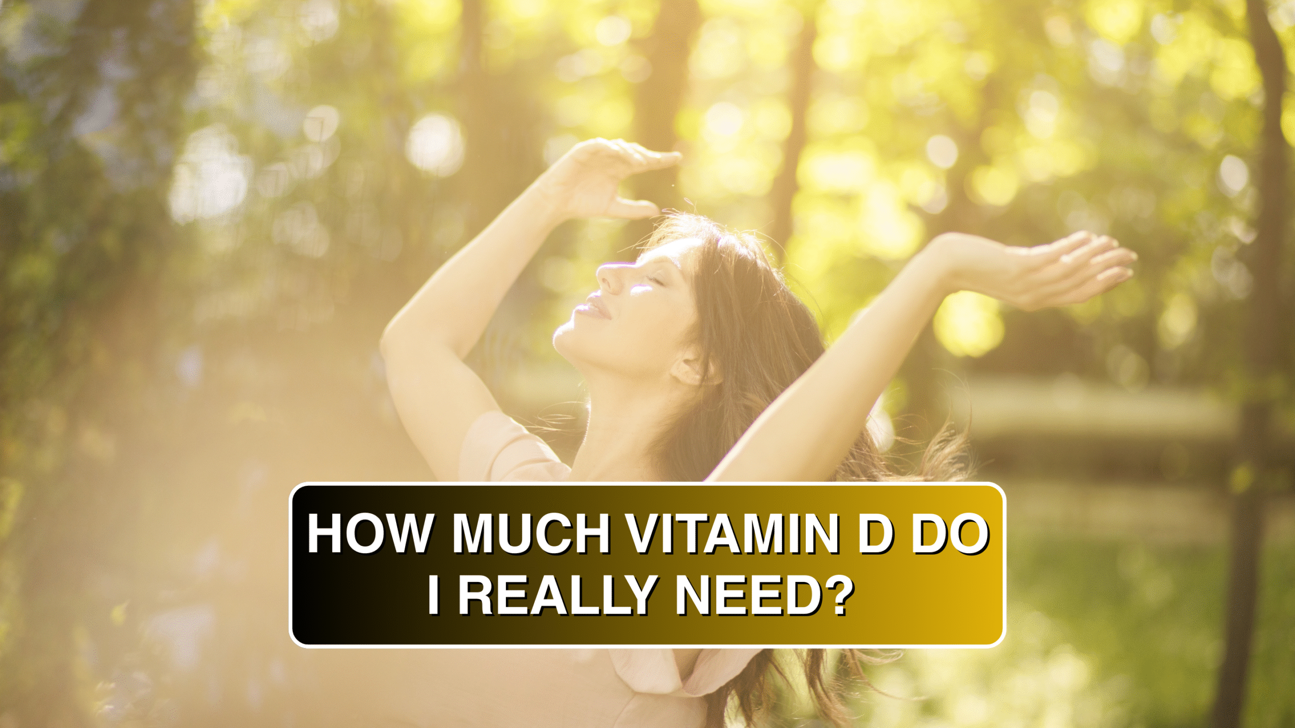 How Much Vitamin D Do I Really Need? Vitamin D Test London ...