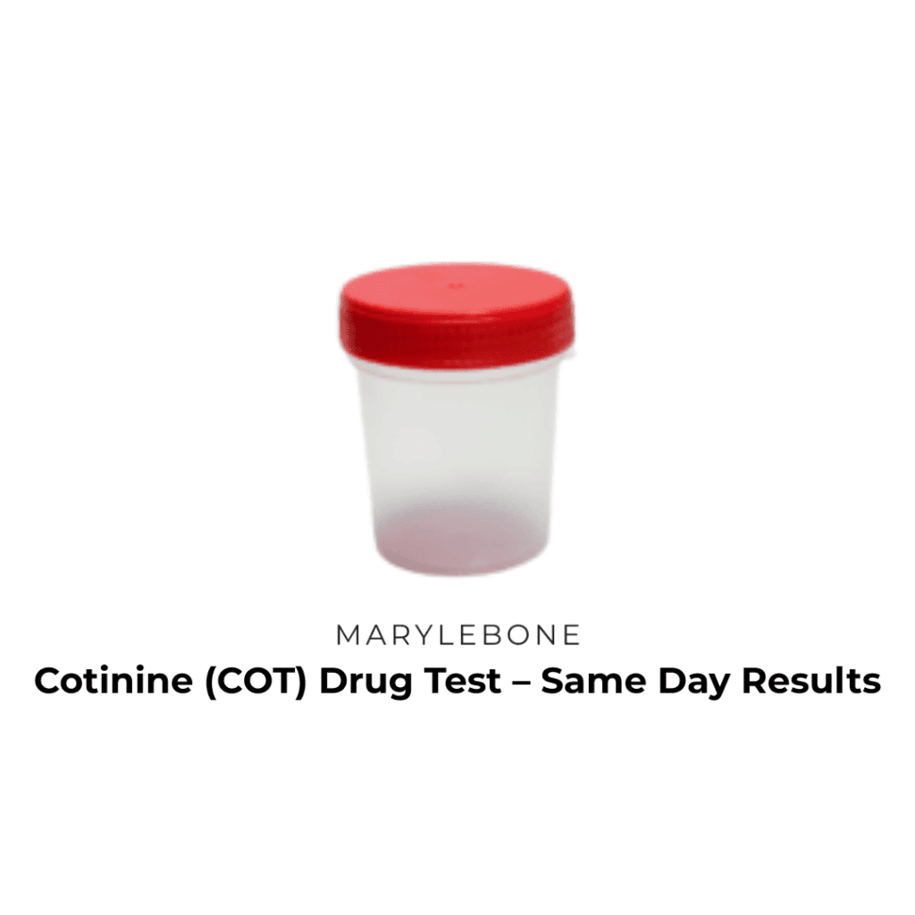 Cotinine (COT) Drug Test – Same Day Results - Marylebone Diagnostic Centre